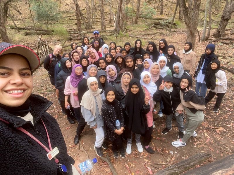 Year 7 Girls Camp Doxa photos from Al Siraat College