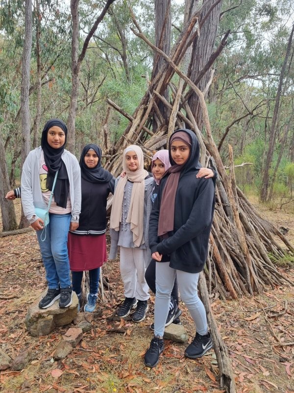 Year 7 Girls Camp Doxa photos from Al Siraat College